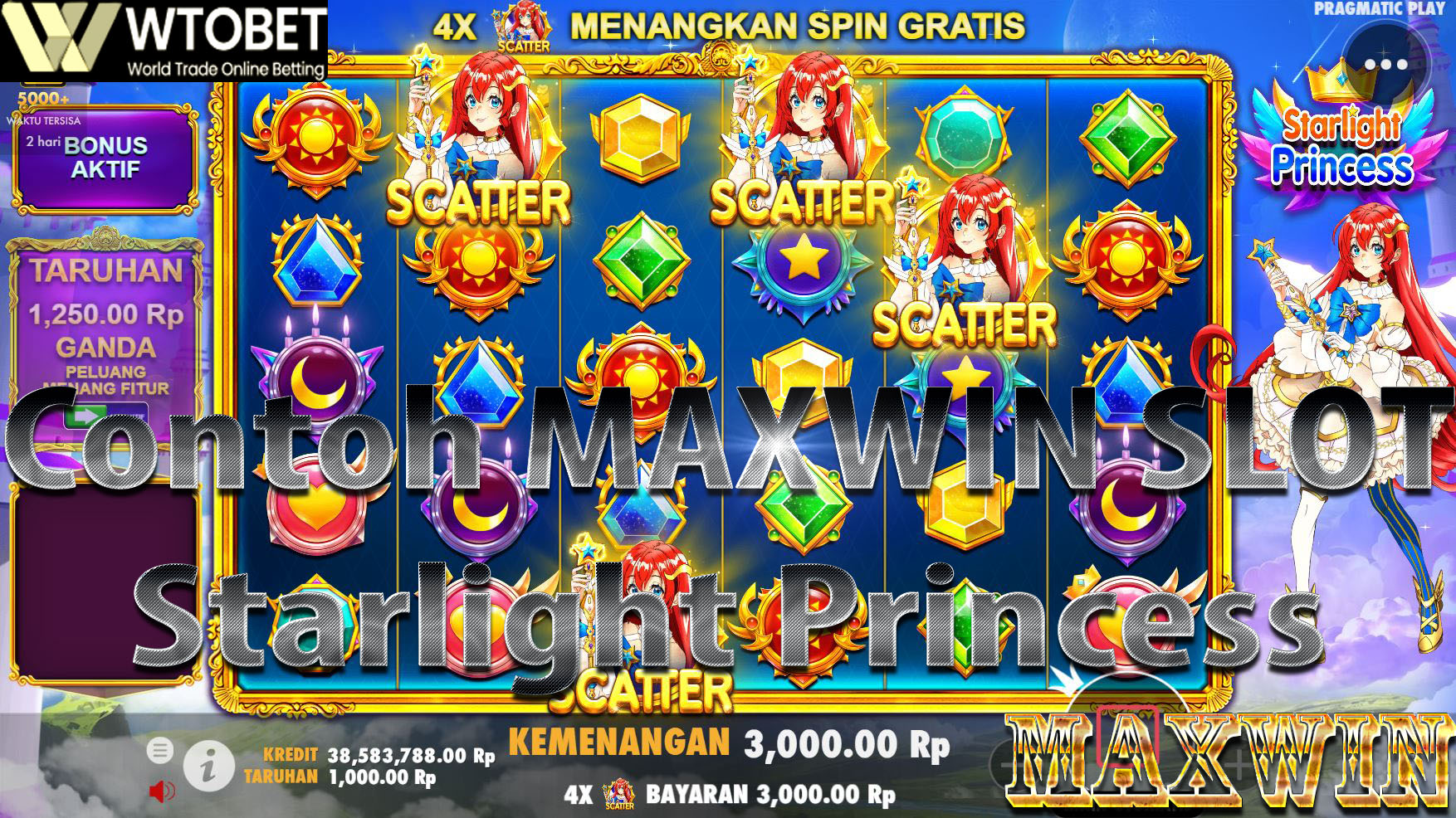 5 Daftar Contoh MAXWIN Slot Starlight Princess – RedaksiHarian.com